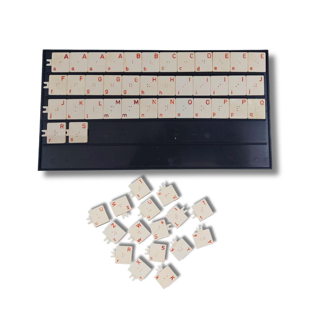 Braille Word Builder Kit | Tactile Alphabet Learning