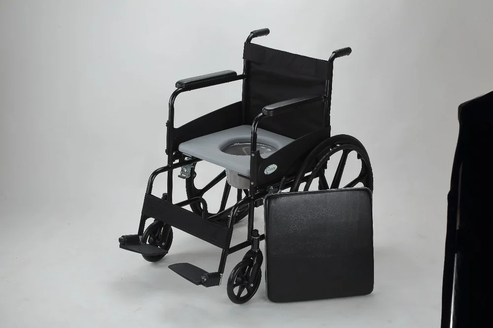 Commode Wheelchair Portable Wheelchair Commode Mobility Aids