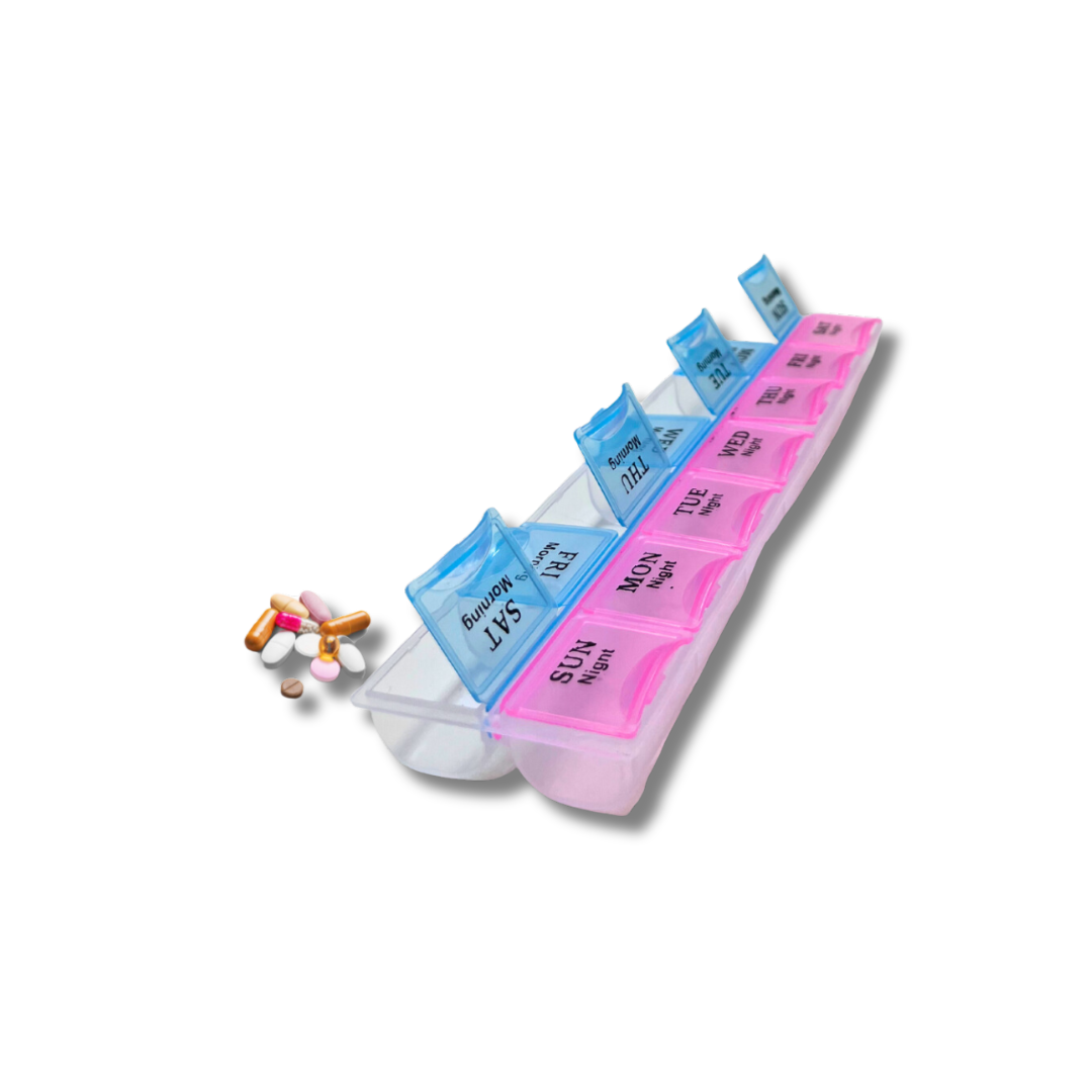 pill box Medicine Organizer with Compartments