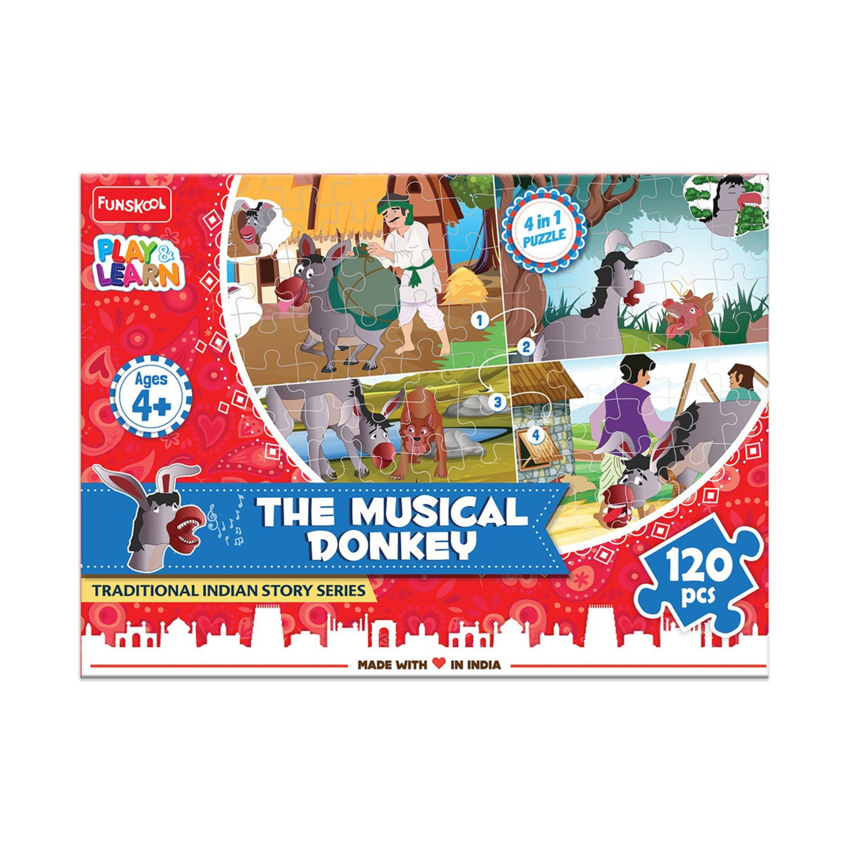 Funkool Story Book Puzzle – Interactive Puzzle Book