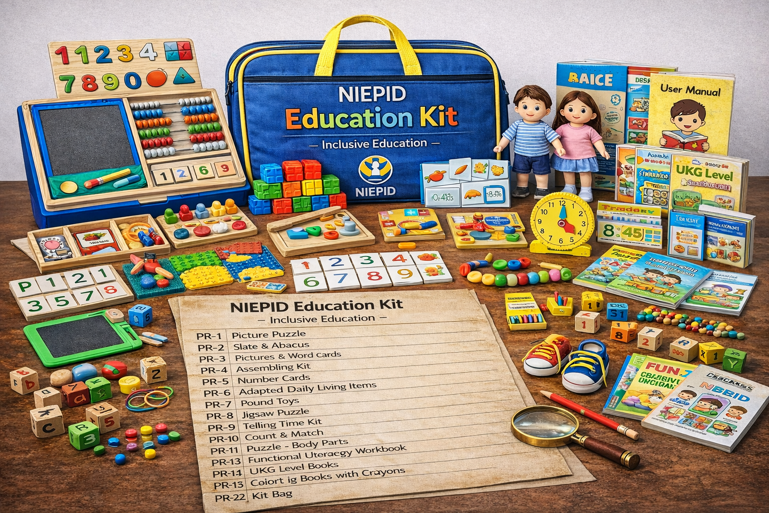 Intellectual Disability Kit for Special School Students Age Group: 7–11 ...