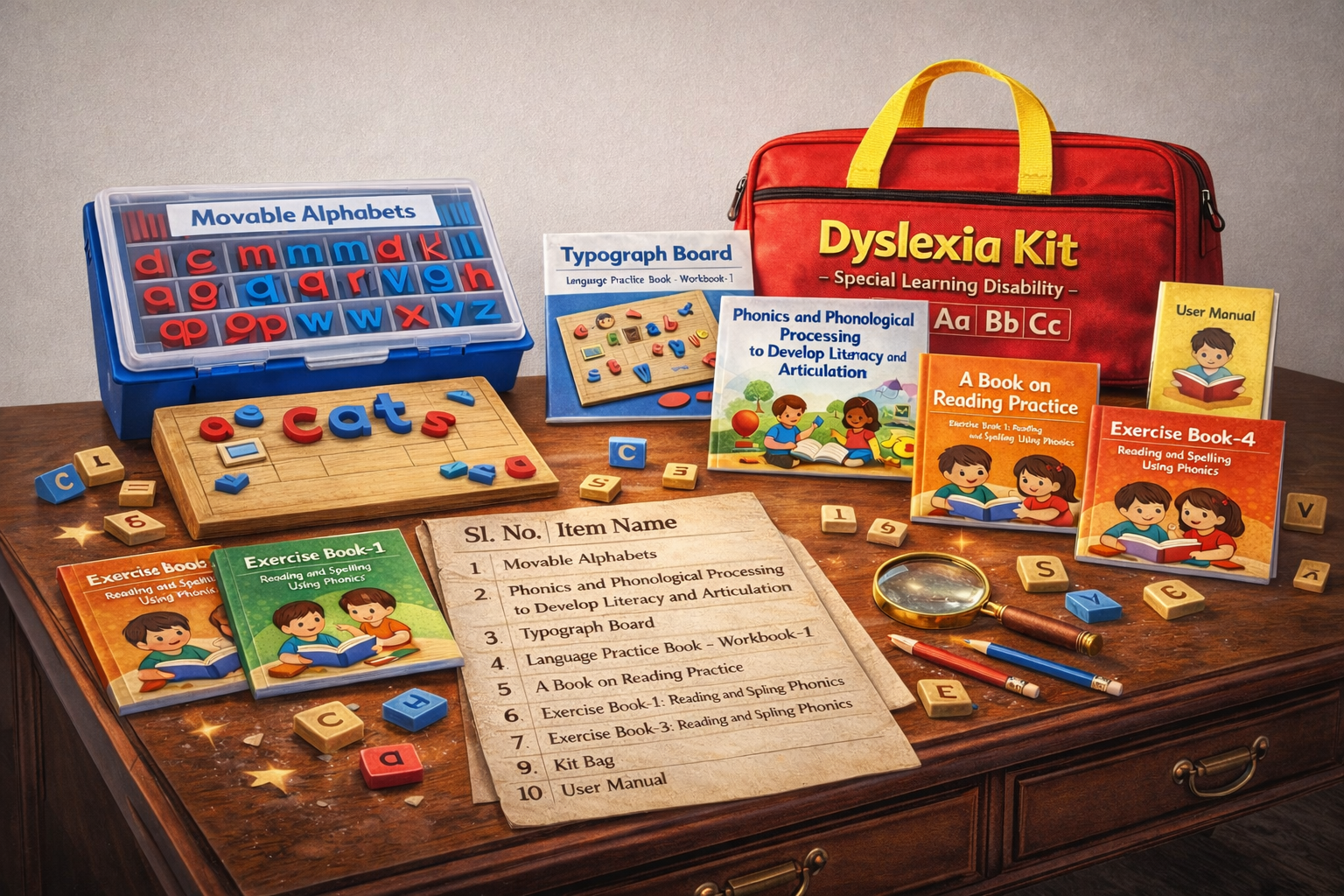 Dyslexia Kit – Specific Learning Disability | enablemart